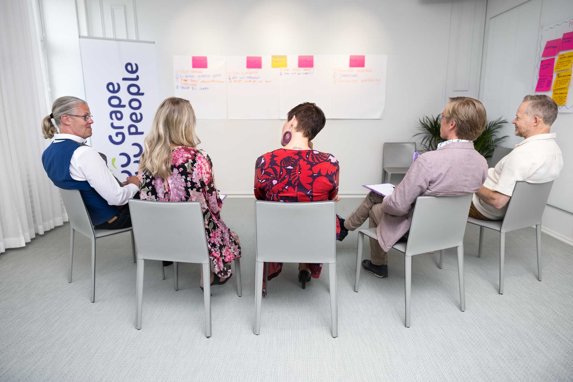 Strategiatyöskentely – Grape People - fasilitointivalmennukset
